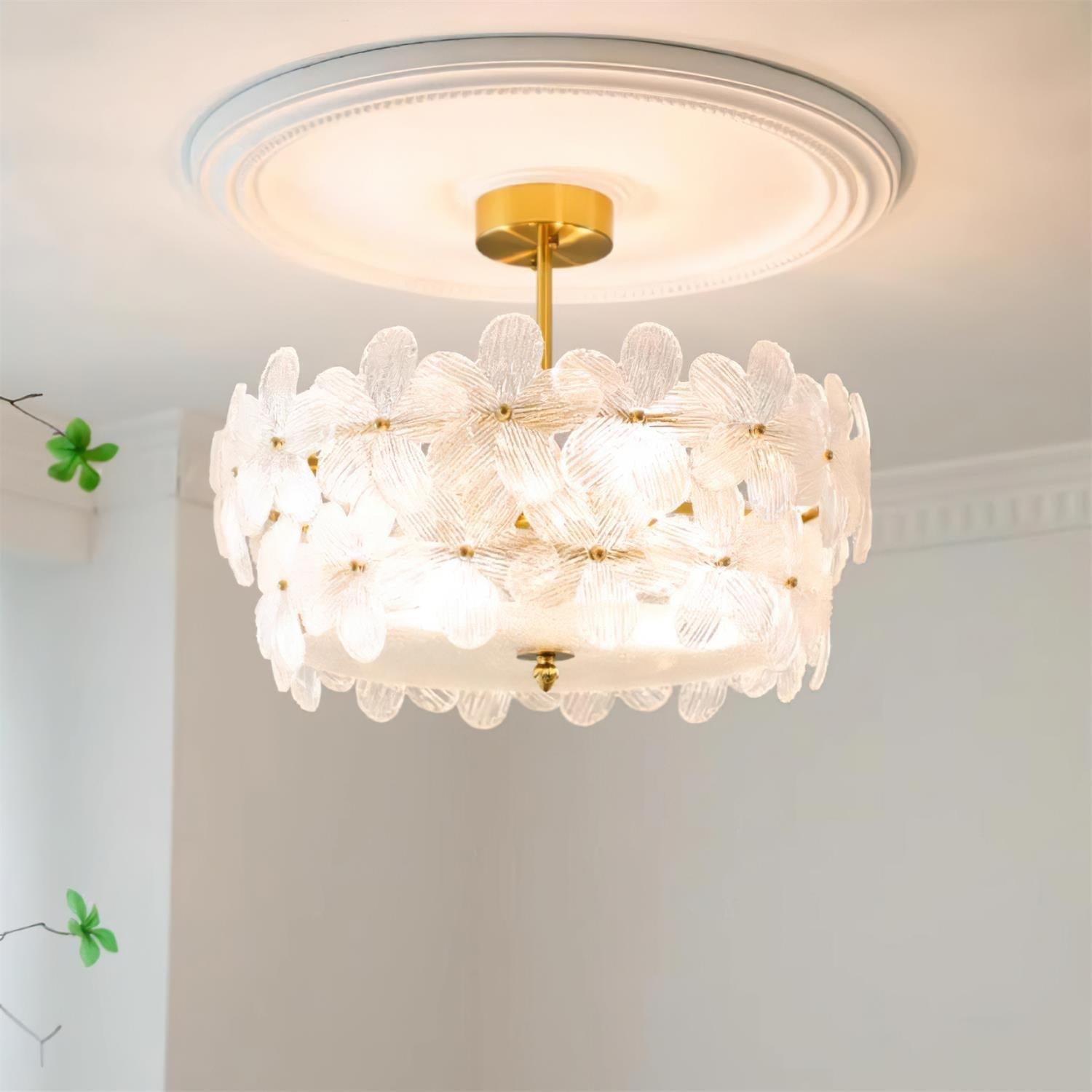 Collins Flowers Ceiling Lamp – Loonglight
