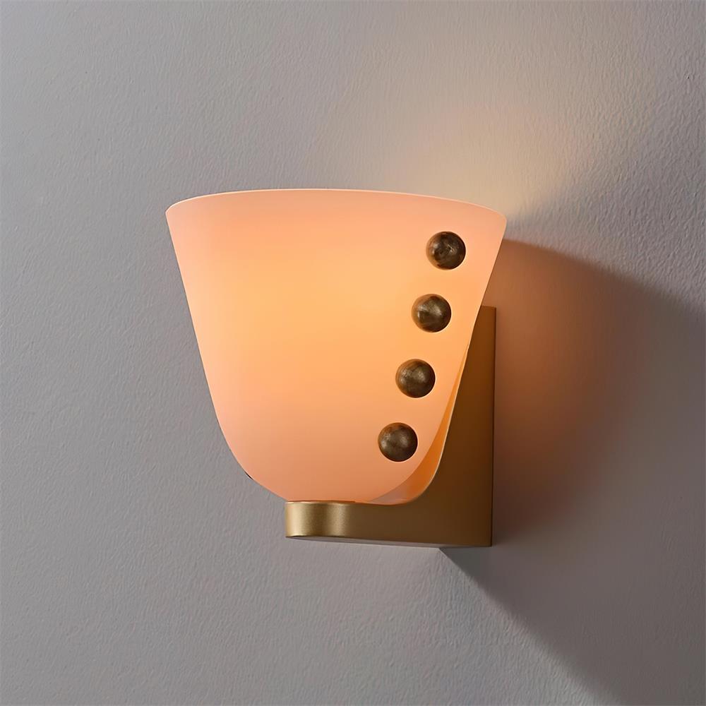 Gemma Glass Cup Wall Lamp – Loonglight
