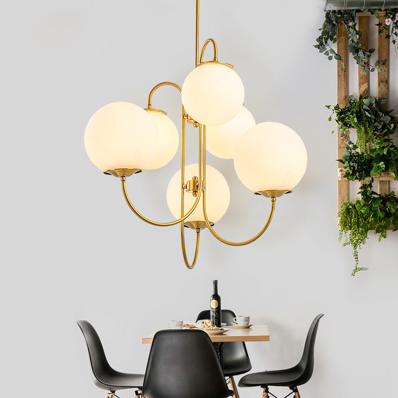 Gooseneck Chandelier – Loonglight